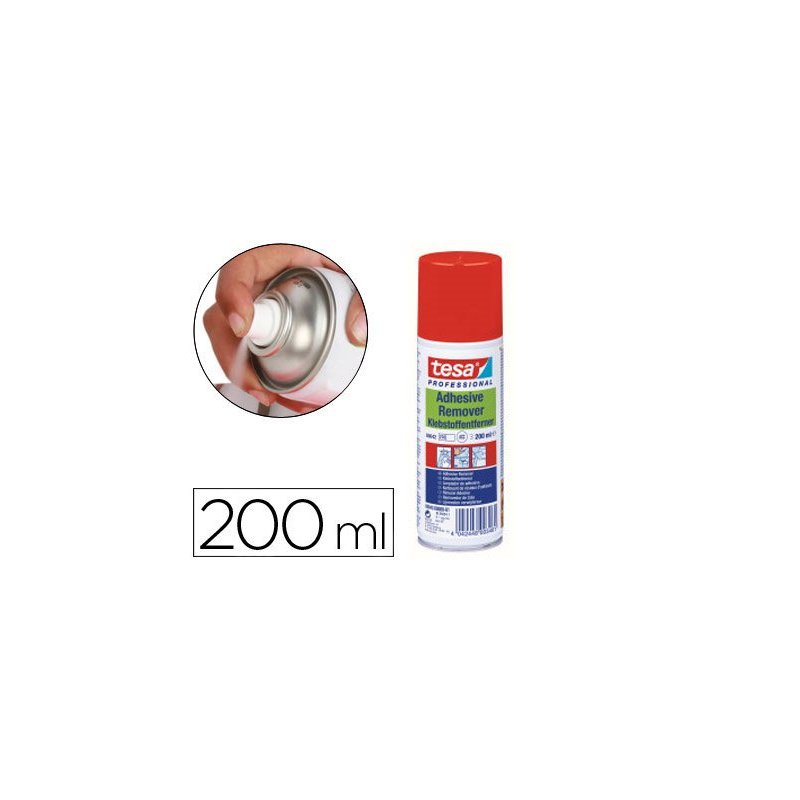 TESA 60042-00000 producto para eliminar etiqueta adhesiva Aerosol 200 ...